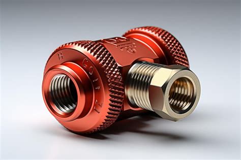 Premium AI Image Lpg Cylinder Adapter On White Background