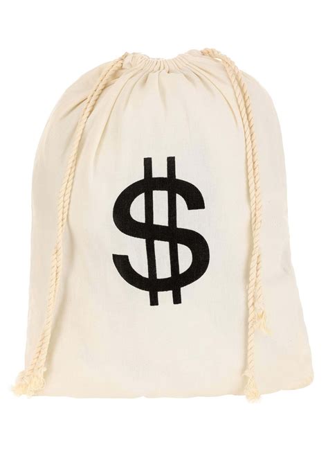 Bank Robber Money Bag Accessory Prop Costume Accessories