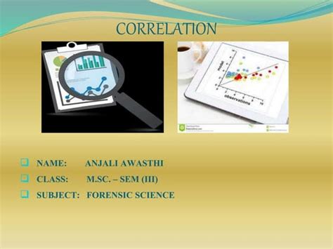 Correlation And Its Types Ppt Ppt