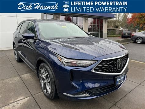 New Acura MDX SH AWD With Technology Package D Sport Utility In Portland A Dick