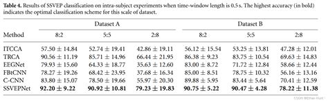 SSVEPNet 使用标签平滑与谱归一化的高效CNN LSTM网络 CSDN博客