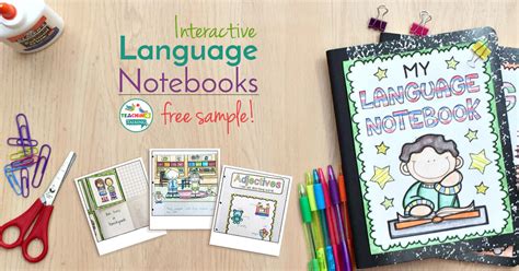 Language Activities For Notebooks Free Sample Teaching Talking