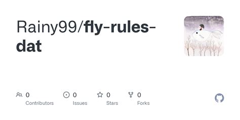 Github Rainy99fly Rules Dat