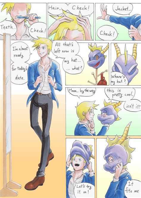 Spyro Mask Tf Comic 01 By Midorimushig On Deviantart