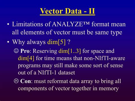 Ppt Nifti 1 File Format Summary And Rationale Powerpoint Presentation