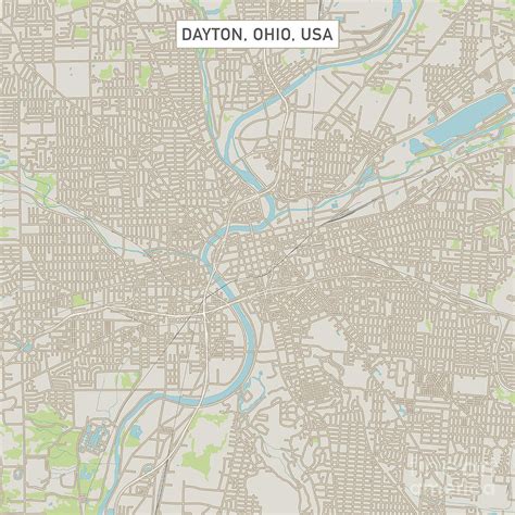 Dayton Ohio Map Location At Arthur Haskell Blog