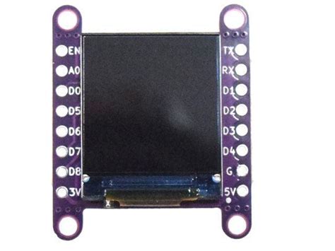 ESP D1 mini 0 85 TFT kijelző shield D1 TFT shield TavIR WebShop