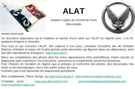 PPT ALAT Aviation Légère de lArmée de Terre 8ème partie Ami e