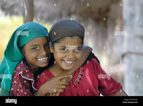 Muslim Girls Bangaram Island Lakshadweep Or Laccadive Islands