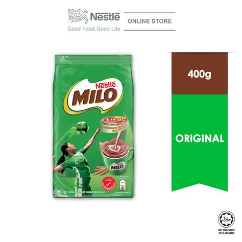 NestlÉ Milo Activ Go Chocolate Malt Powder Soft Pack 400g