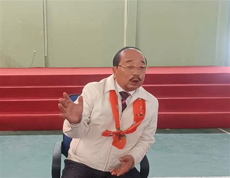Advisor Imkong Imchen Says Bjps Decision To Clean Church Compounds In