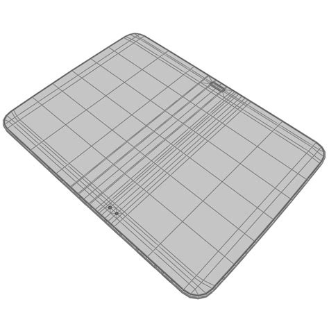 三星galaxy Tab 3 10 1 P5200红色 3d模型 39 Max Ma Lxo Obj 3dm Wrl