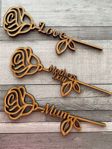 Laser Cut File Rose Mom Mothers Day Laser Cut Cut File Etsy Artofit