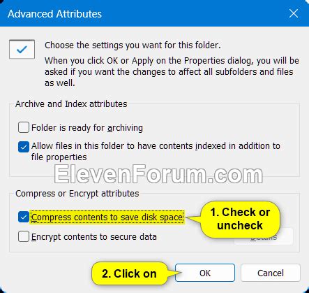 Compress Or Uncompress Files And Folders In Windows Windows Forum