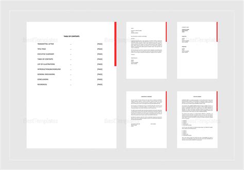 Formal Report Template In Word Google Docs Apple Pages