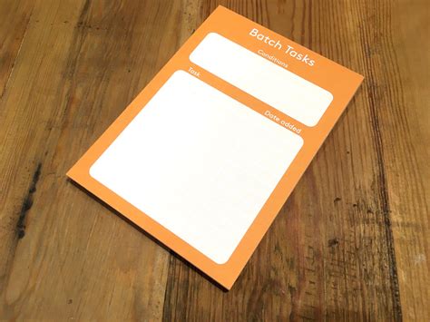 Batch Notepad Ingeniousdesign