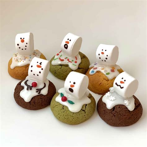 송파 너무귀여운 크리스마스 눈사람 쿠키 만들기 6pcs 솜씨당