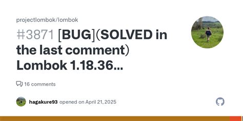 Bug Solved In The Last Comment Lombok 11836 Processor Initialization Failed In Vs Code Java