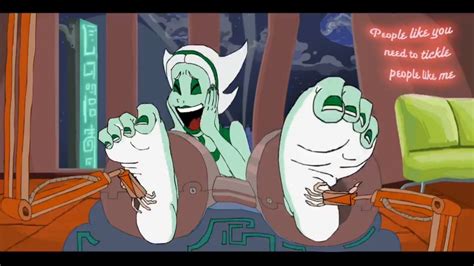 Teeva Gets Her Big Balloon Feet Tickling Massaged By