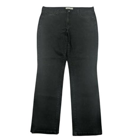 Levis Womens 505 Straight Leg Jeans Size 14m Depop