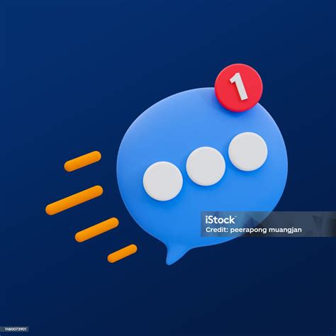 3d 최소 온라인 메시지 전송 온라인 채팅 아이콘입니다 빠르고 빠른 온라인 커뮤니케이션 속도 라인이 있는 채팅 아이콘입니다 3d 그림입니다 클리핑 패스가 포함되어 있습니다