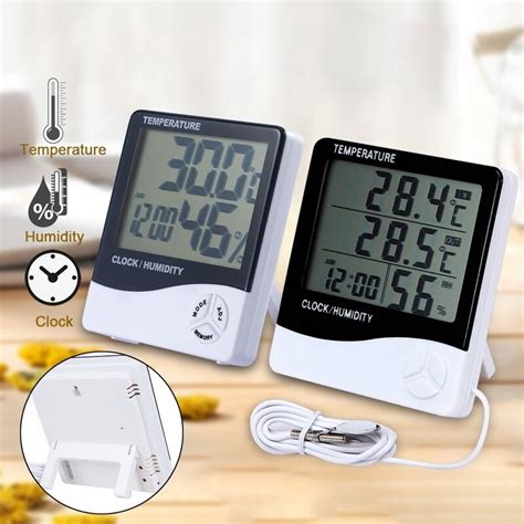 LCD Electronic Digital Temperature Humidity Meter Vicedeal