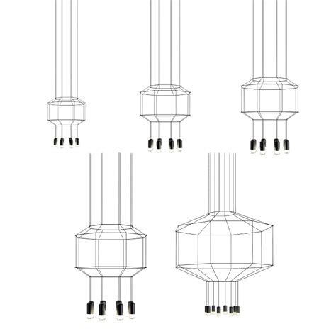 Vibia Wireflow Octagonal Suspension Lamp