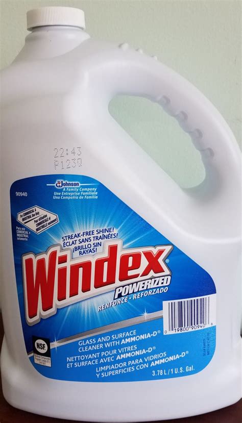 WINDEX GLASS CLEANER WITH AMMONIA D SJN 696503 GoKlean
