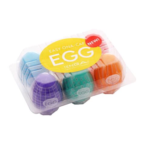 Easy Beat Egg Male Masturbators 6 Pack Sex Toys Free Shipping