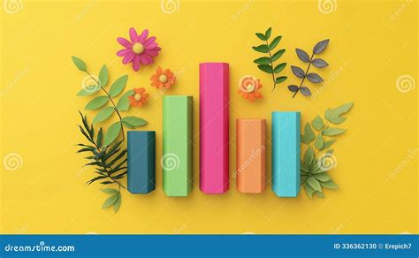A Colorful Bar Growth Chart Graph Effectively Representing Comprehensive Data Analysis Growth