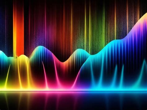 premium ai image abstract equalizer sound wave colorful hightech concept