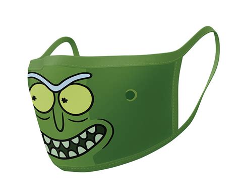 Masques Rick Morty Pickle Rick 2 pack Vêtements et accessoires