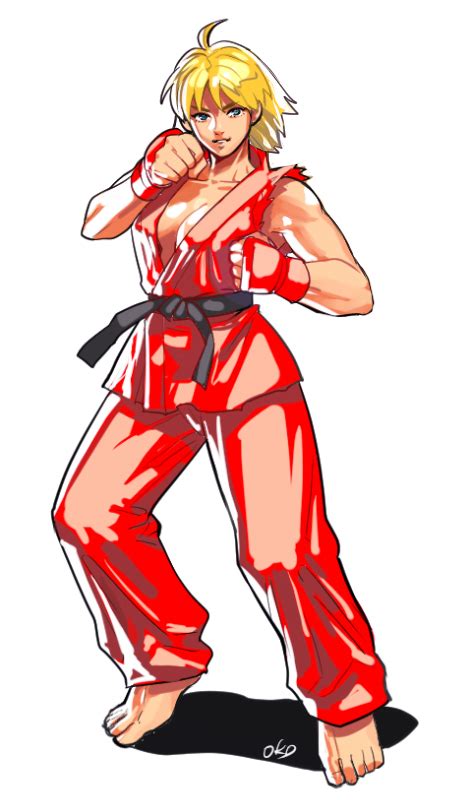 Ken Masters Street Fighter Drawn By Okada Hoooojicha Danbooru