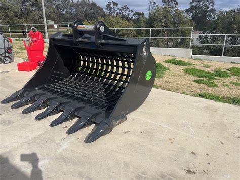 Sieve Riddle Bucket With Teeth To Suit 28 36t Excavator Type 2