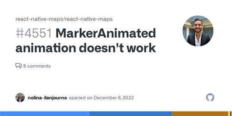 Markeranimated Animation Doesnt Work · Issue 4551 · React Native Maps