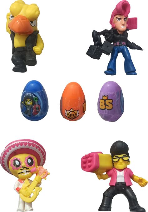 Meva Brawl Stars Toys Figure Set 7 Pieces Hepsiburada Global