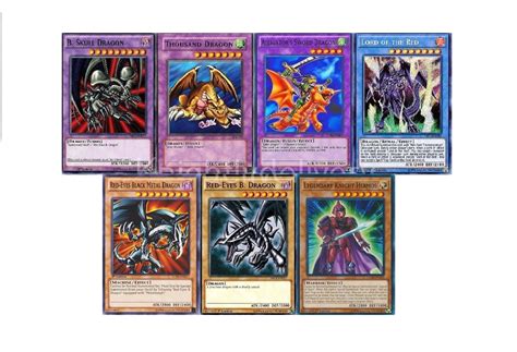 Yugioh Joey Wheeler Complete Deck Red Eyes B Dragon Baby Etsy