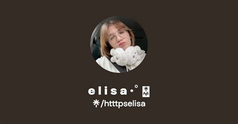 E L I S A ·˚ ༘ Instagram Tiktok Linktree