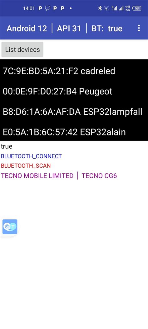 Can T See Bluetooth Device List Mit App Inventor Help Mit App