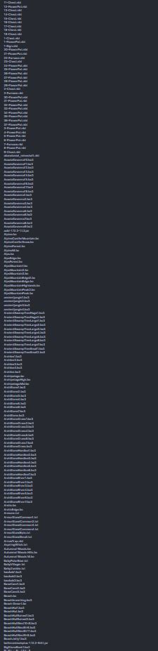 Modpack Dependencies Should Only Show Jar Files Issue Modrinth Labrinth GitHub