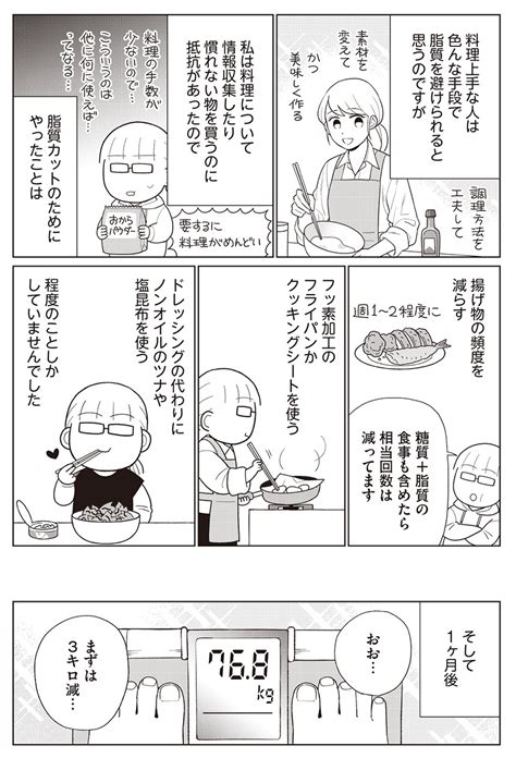 17kgのダイエットに成功した著者が一番大切にしたこととは？ ダイエットの秘訣が詰まったコミックエッセイ 36枚目全67枚 D1411580
