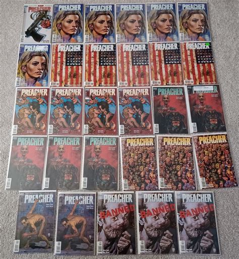 PREACHER Lot Of 200 Issues 2 66 Specials Avg VF NM Garth Ennis DC