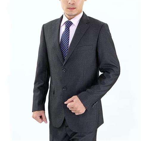 男士中老年西装套装 老人西服套装商务正装男职业装韩版西服潮613燕北飞888