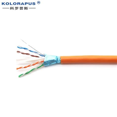 CAT6 FTP Network Cable Shielded Twisted Pair Cable Cable And Wire