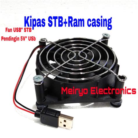 Jual Fan Cooler Pendingin STB USB Ram Casing Kipas Fan USB 5 V