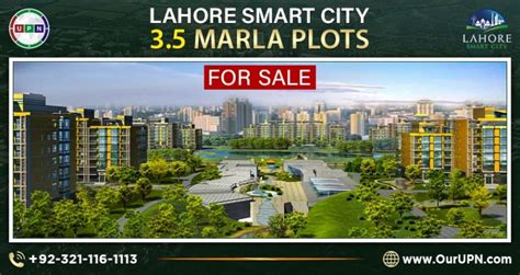 Lahore Smart City 3 5 Marla Plots For Sale UPN