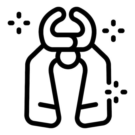 Premium Vector Black Outline Icon Of A Life Vest For Safety On Water