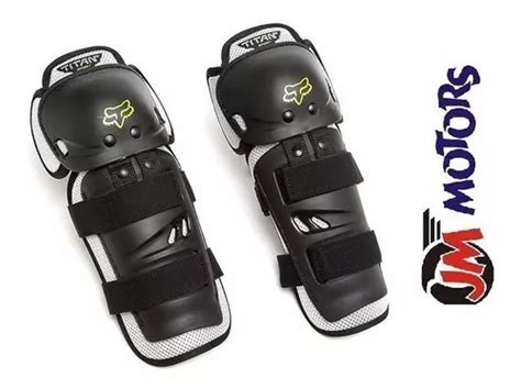 Jm Rodillera Moto Cross Fox Titan Sport Negra Proteccion Envío gratis