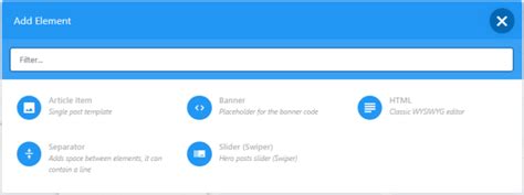 4 Elements Hero Posts