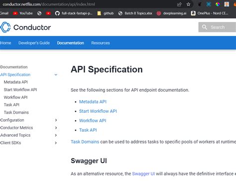 Swaggerui Url On Api Specification Page In Docs · Issue 3837 · Netflix